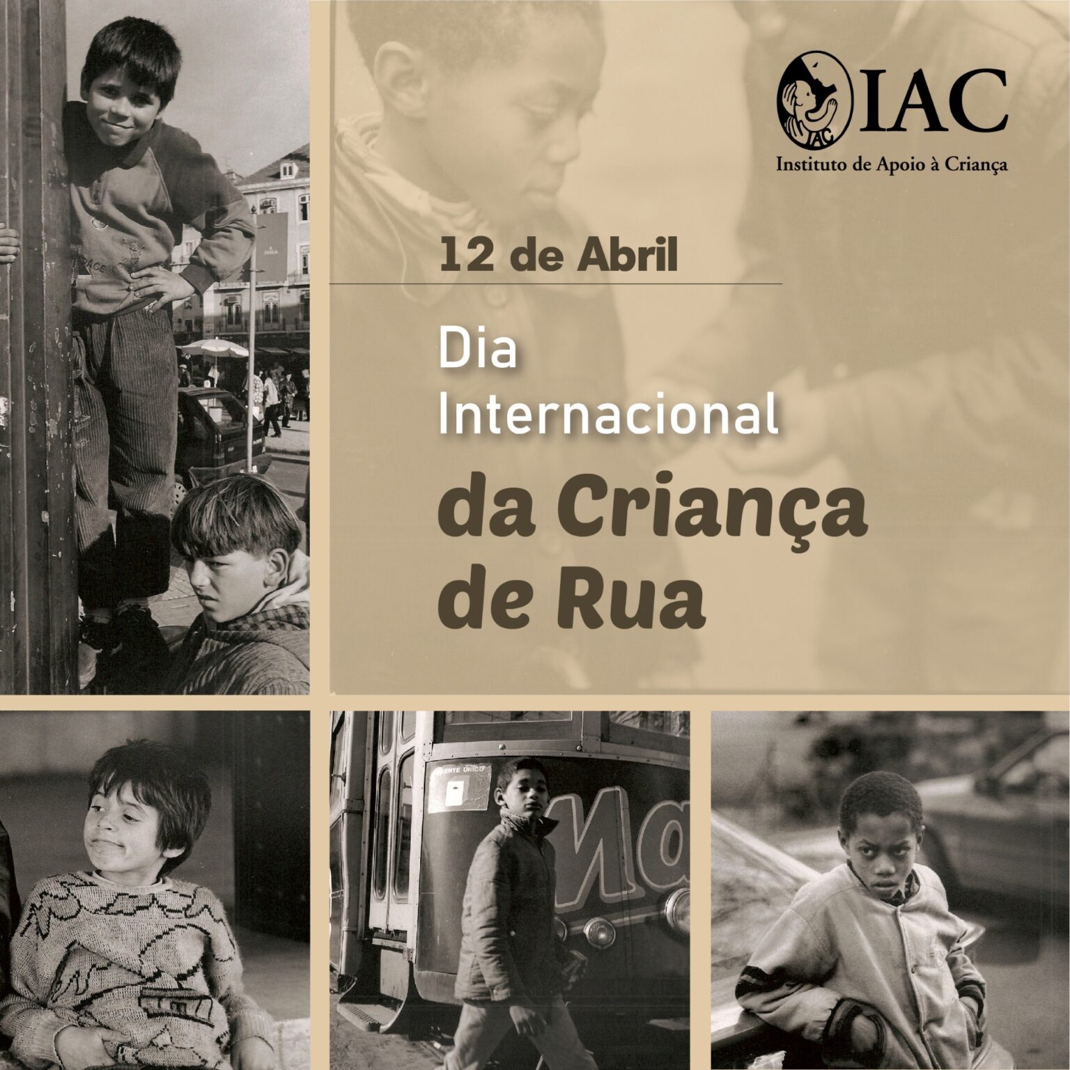 Dia Internacional da Criança de Rua | Instituto de Apoio à Criança