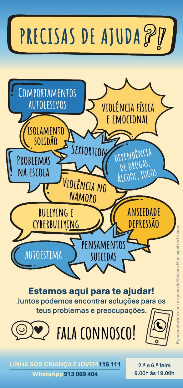 SOS Criança | Instituto de Apoio à Criança | Contacte-nos!